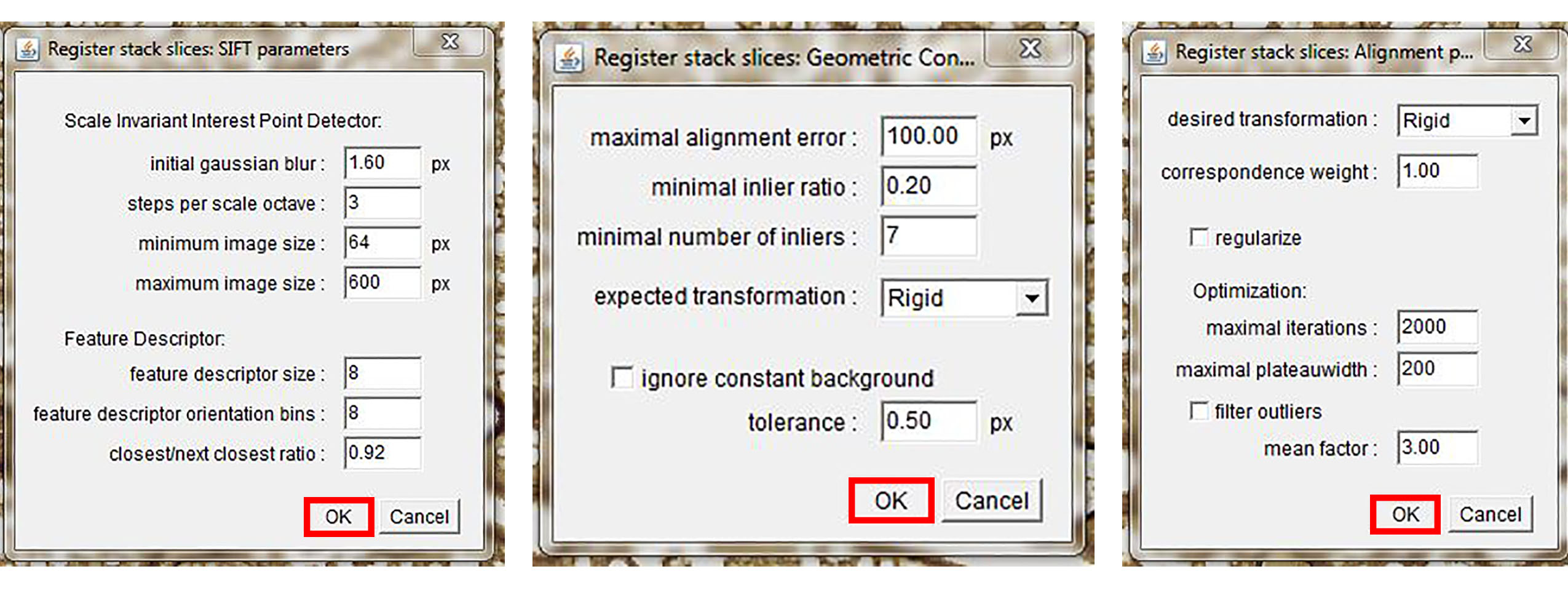 PART 5: IMAGE ALIGNMENT · Fiji Intermediate